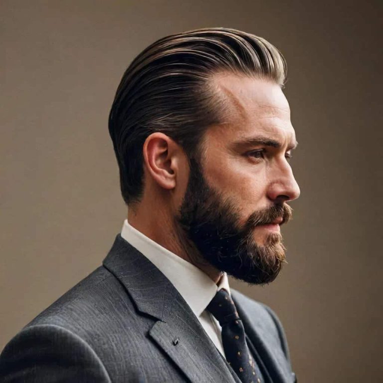 30 Dazzling Slicked Back Hair Styles For Men To Achieve A Polished Look ...