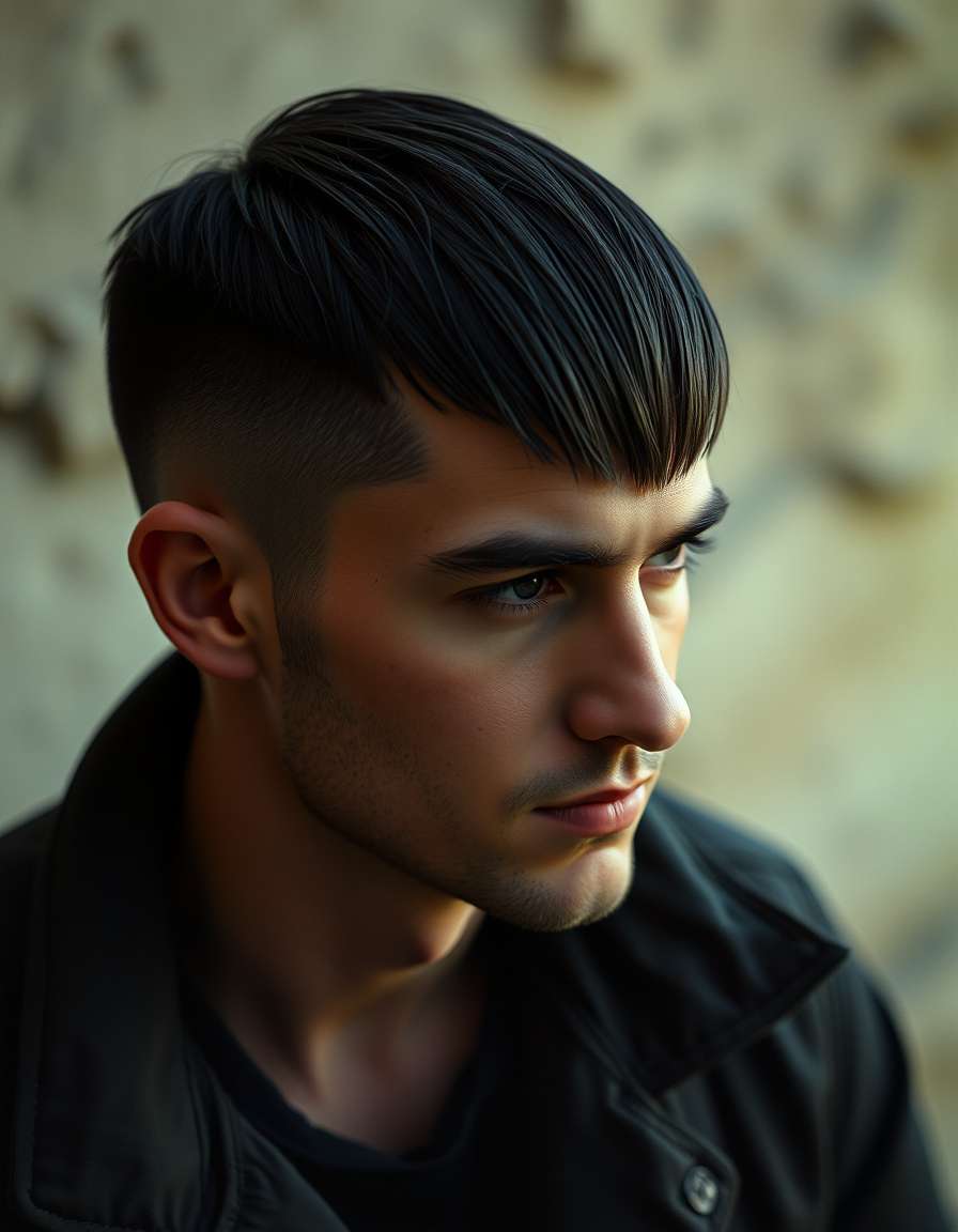 30 Stunning Wolf Cut Hairstyles For Men Who Dare To Stand Out - The Guy ...