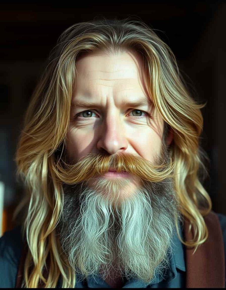 22 Stunning Long Hair And Beard Styles For Men: Master The Trendy Look ...