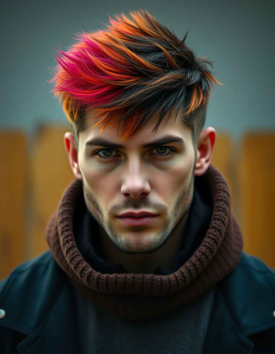 30 Stunning Wolf Cut Hairstyles For Men Who Dare To Stand Out - The Guy ...