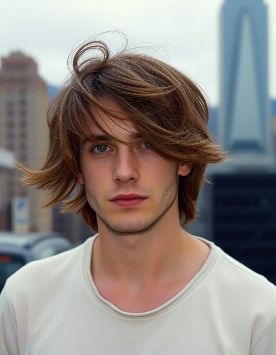 30 Stunning Medium Length Hairstyles For Men: Versatile Looks For Every ...