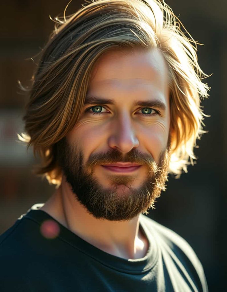 22 Stunning Long Hair And Beard Styles For Men: Master The Trendy Look ...