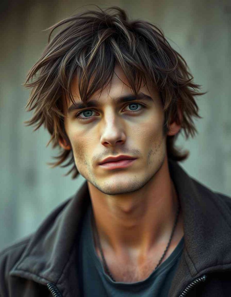 30 Stunning Wolf Cut Hairstyles For Men Who Dare To Stand Out - The Guy ...