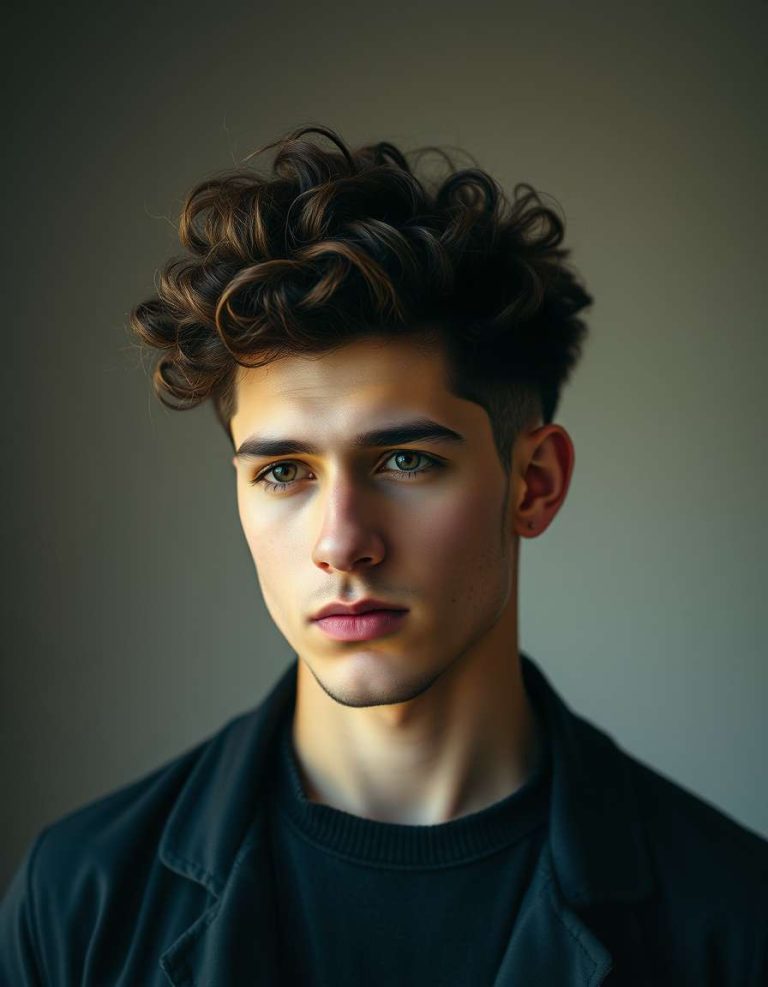 30 Stunning Wolf Cut Hairstyles For Men Who Dare To Stand Out - The Guy ...