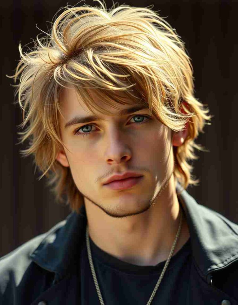 30 Stunning Wolf Cut Hairstyles For Men Who Dare To Stand Out - The Guy ...