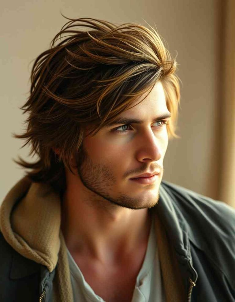 30 Stunning Wolf Cut Hairstyles For Men Who Dare To Stand Out - The Guy ...