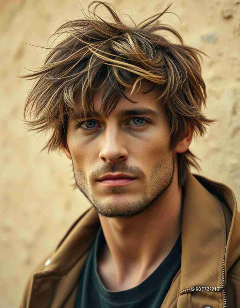 30 Stunning Wolf Cut Hairstyles For Men Who Dare To Stand Out - The Guy ...