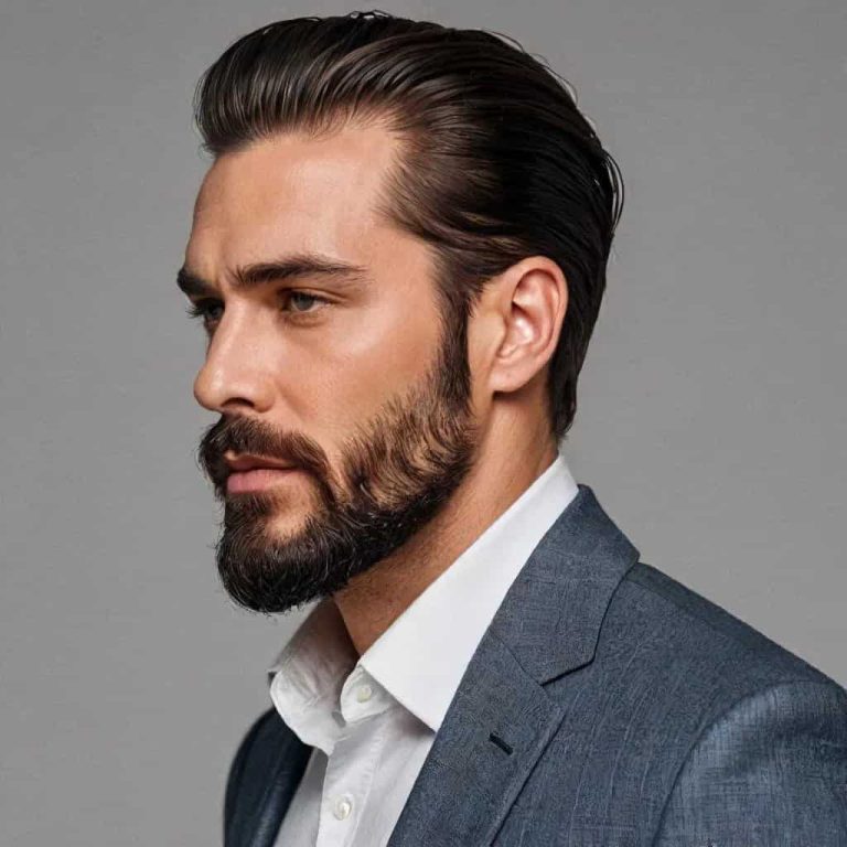 30 Dazzling Slicked Back Hair Styles For Men To Achieve A Polished Look ...