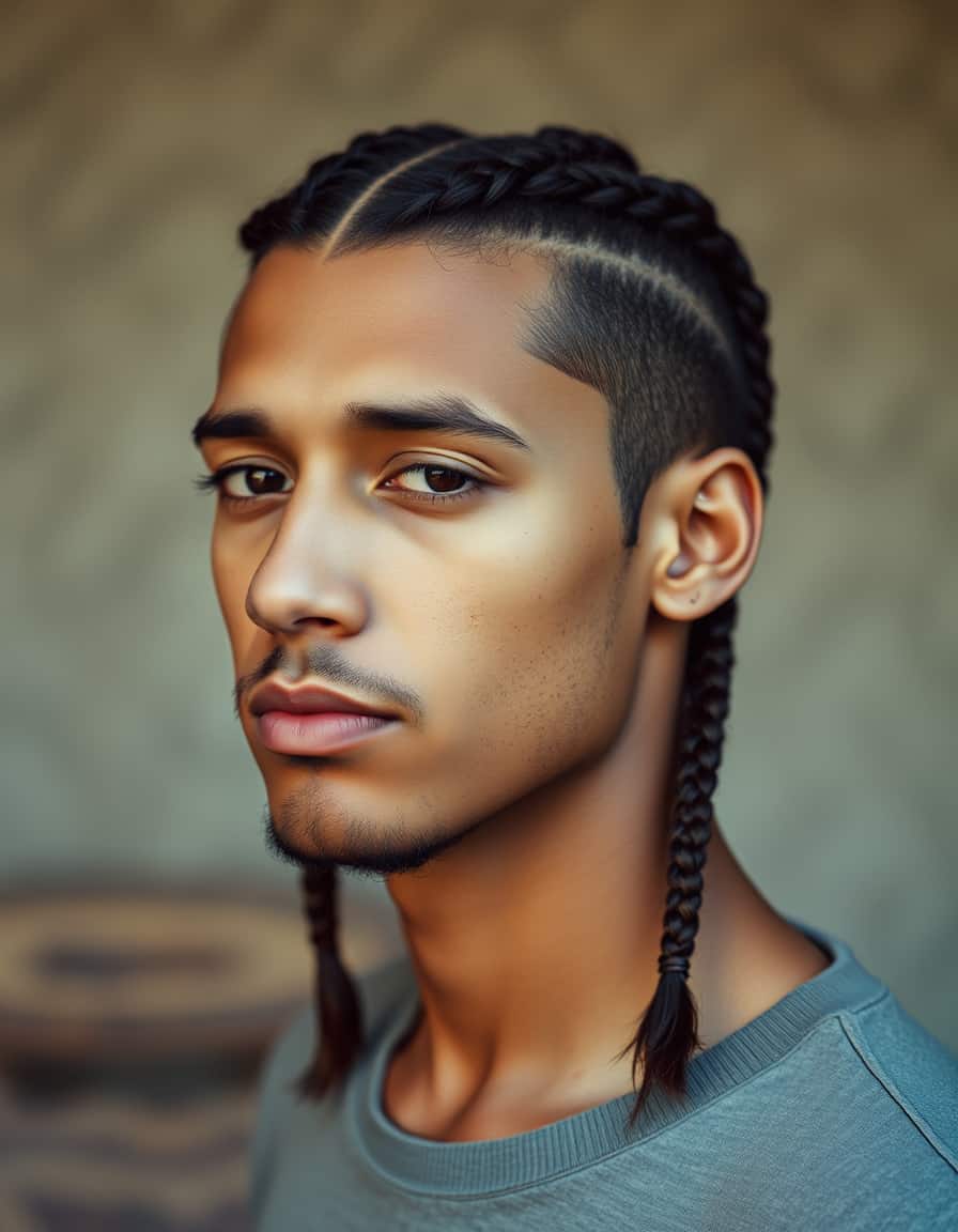 21 Striking Braid Hairstyles For Men That Are Bold And Cool - The Guy Looks