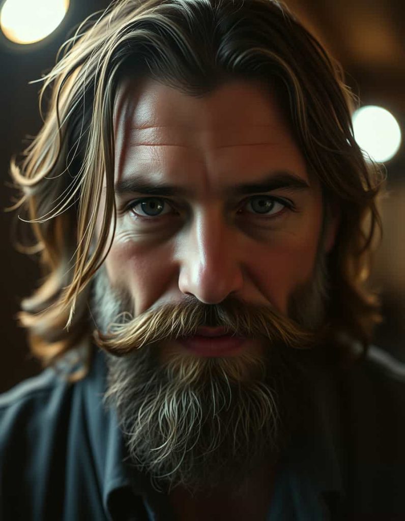 22 Stunning Long Hair And Beard Styles For Men: Master The Trendy Look ...