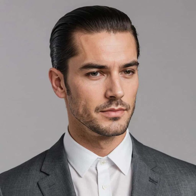 30 Dazzling Slicked Back Hair Styles For Men To Achieve A Polished Look ...