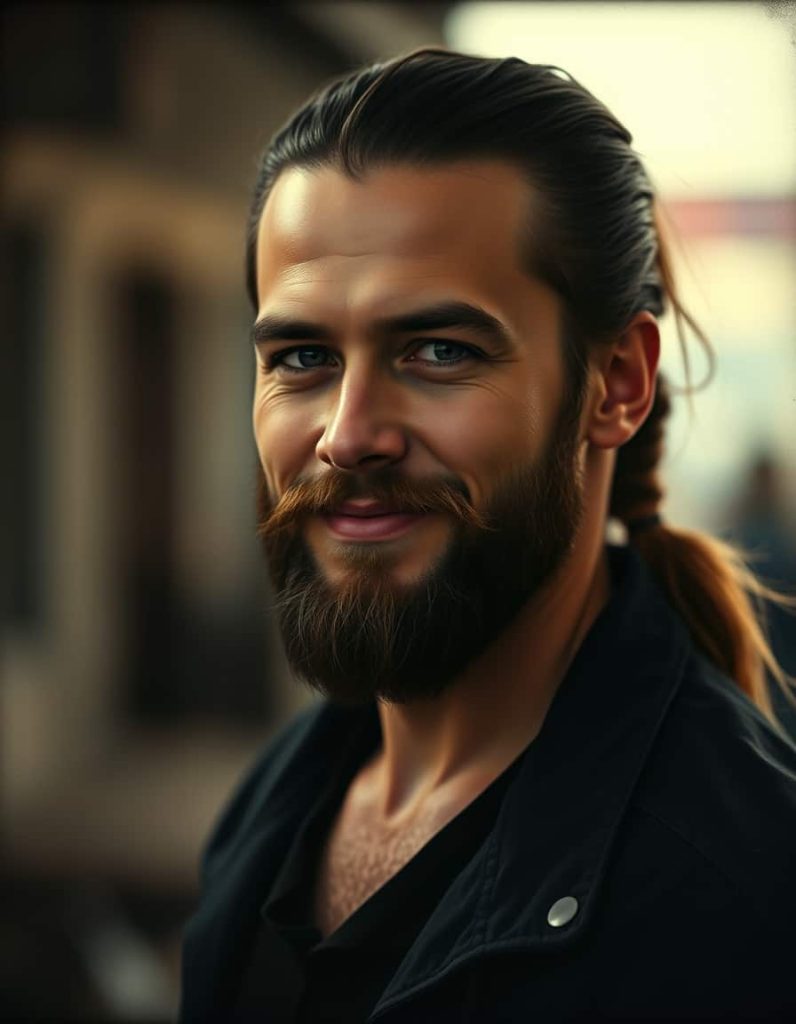 22 Stunning Long Hair And Beard Styles For Men: Master The Trendy Look ...