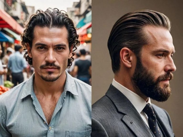 30 Dazzling Slicked Back Hair Styles For Men To Achieve A Polished Look ...