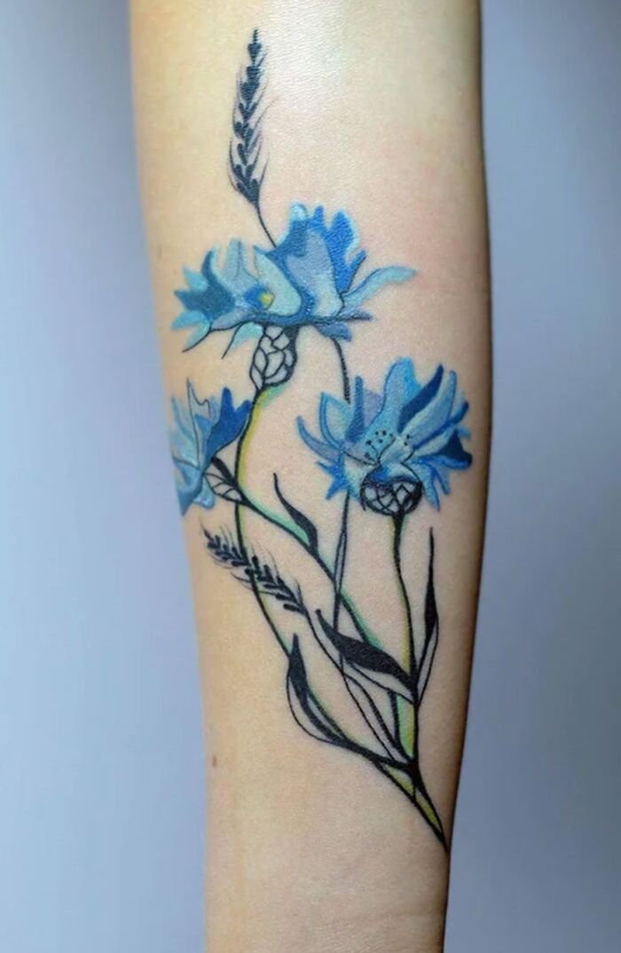 Color Flower Tattoo Ideas: Vibrant Designs To Inspire Your Next Ink ...