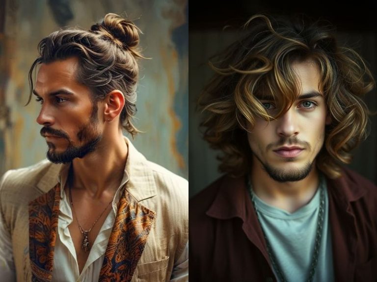24 Bold Bohemian Hairstyles For Men That Effortlessly Elevate Your Look ...